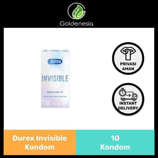 Jual Kondom Durex Invisible Intense 10 Pcs | Shopee Indonesia