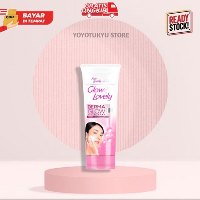 Jual Glow & Lovely Facial Foam 100g | Glow and Lovely Cuci Muka 100g ...