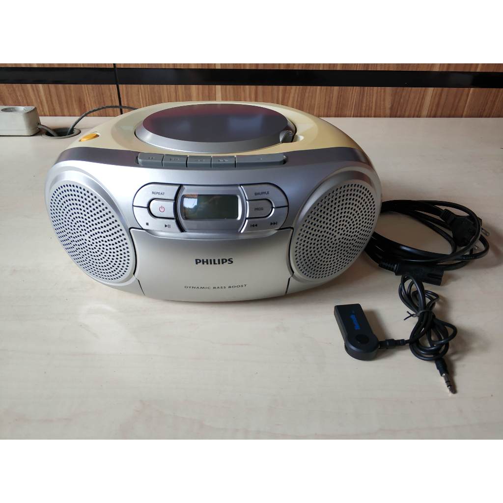 Jual Radio Tape CD - Philips Soundmachine AZ-127 + Bluetooth | Shopee ...