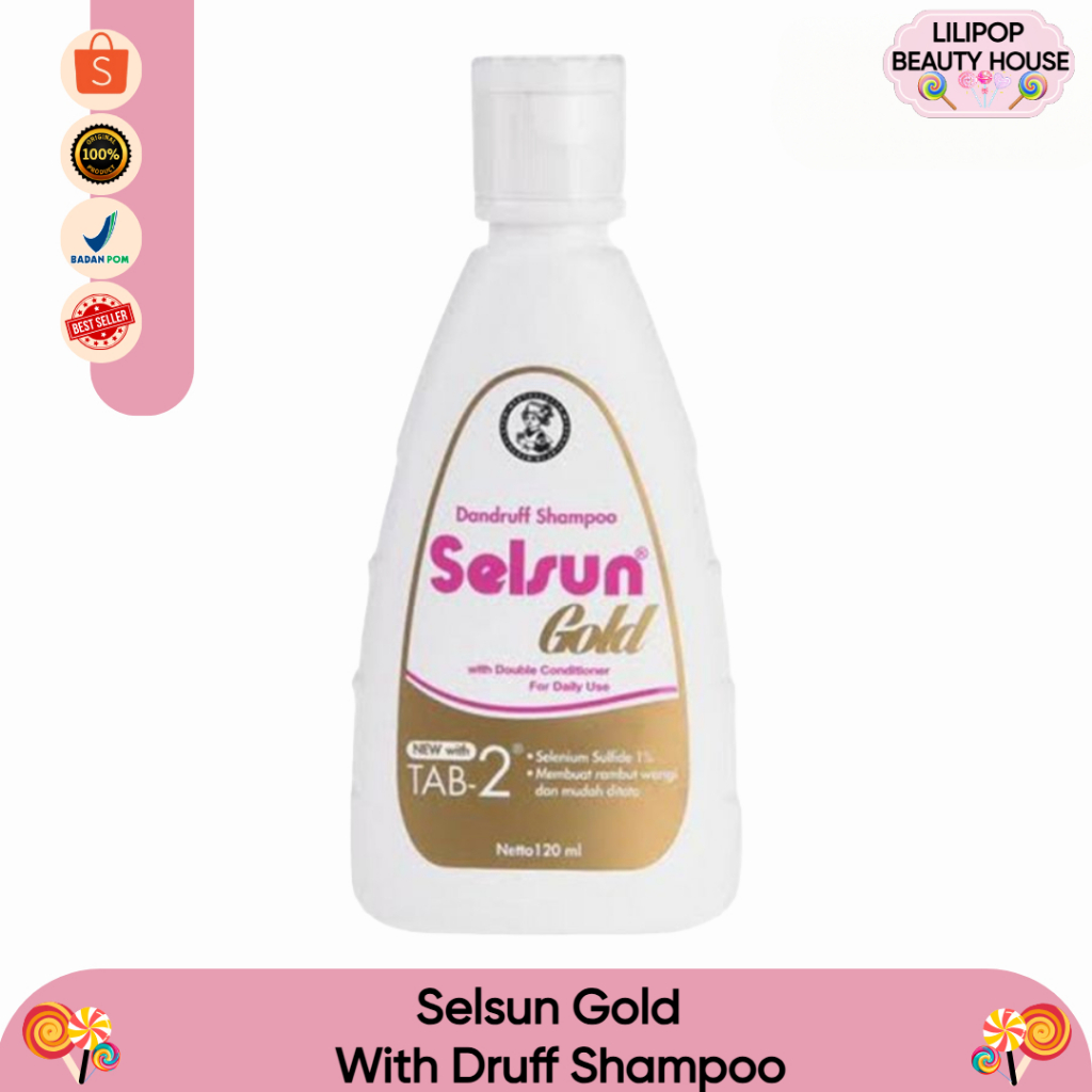 Jual Selsun Gold With Druff Shampoo | Shopee Indonesia