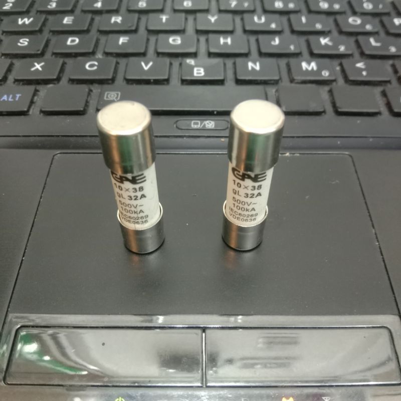 Jual Fuse Keramik GAE 10×38 gL 32A 500V 100kA GAE Germany | Shopee ...