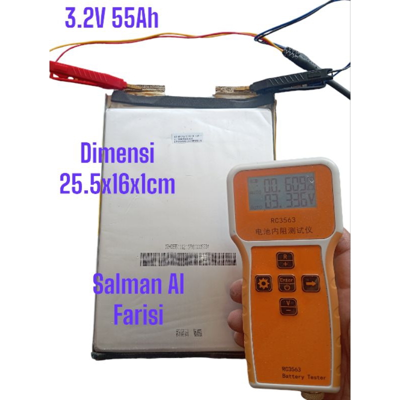 Jual Battery Lifepo4 Litium 3.2V 25Ah dan 3.2V 50Ah | Shopee Indonesia