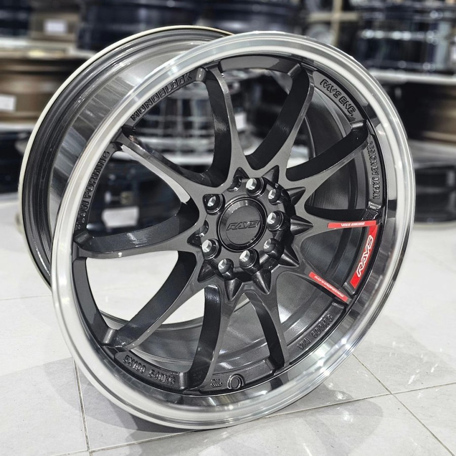 Jual velg ring 17 CE28 FLOW FORMING PCD 5X100 - 5X114,3 velg mobil r17 innova xpander new avanza ...