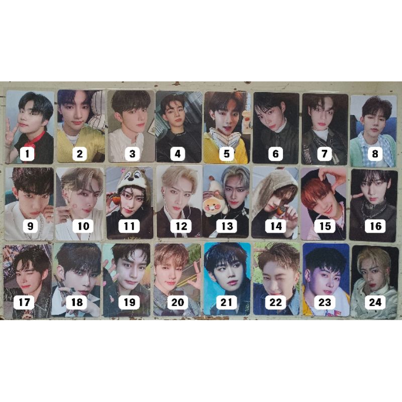 Jual Photocard Official ZB1 Zerobaseone Sung Hanbin Kim Jiwoong Zhang Hao Seok Matthew Kim ...