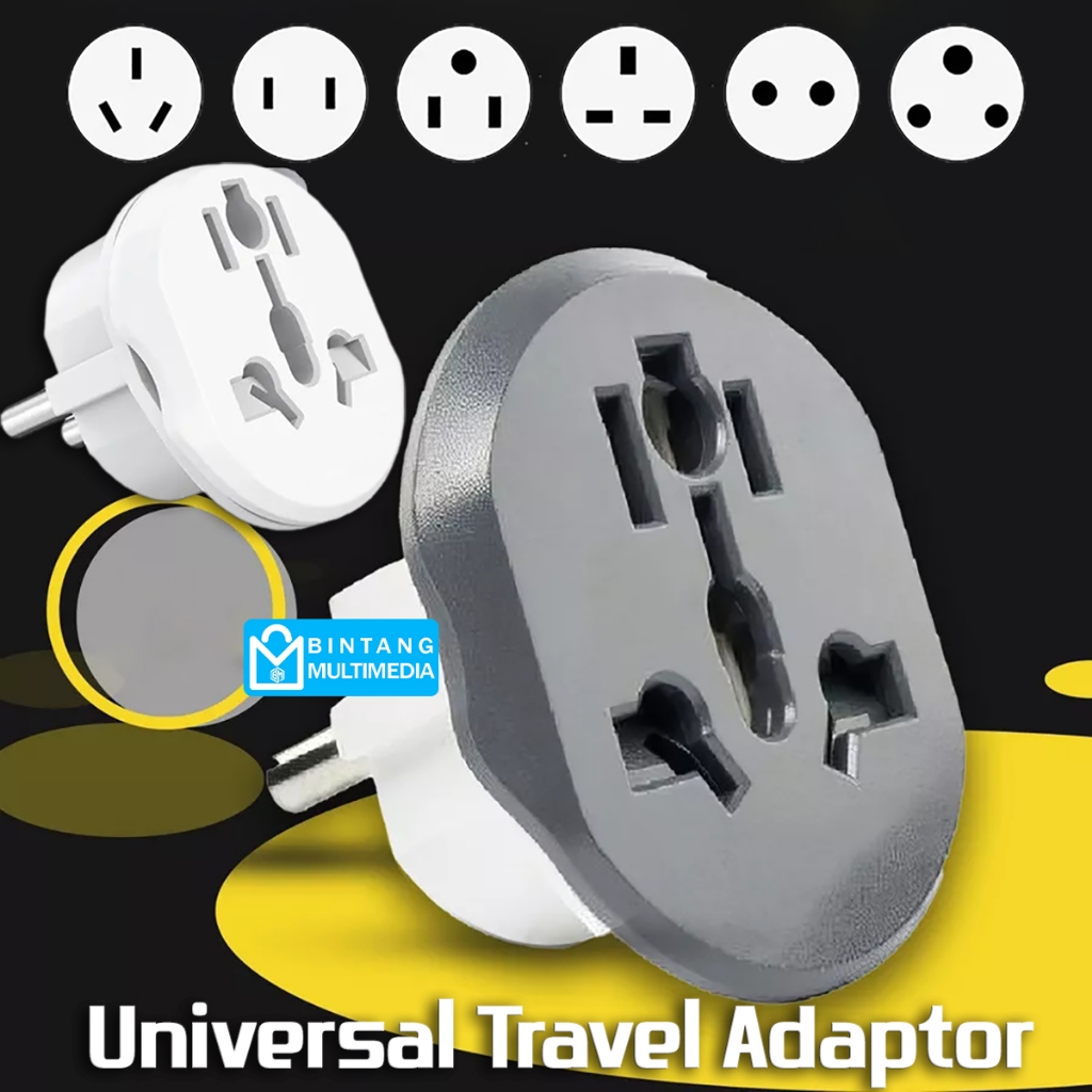 Jual Universal Travel Adaptor Internasional Over Steker Multi Converter Oversteker Stop Kontak ...