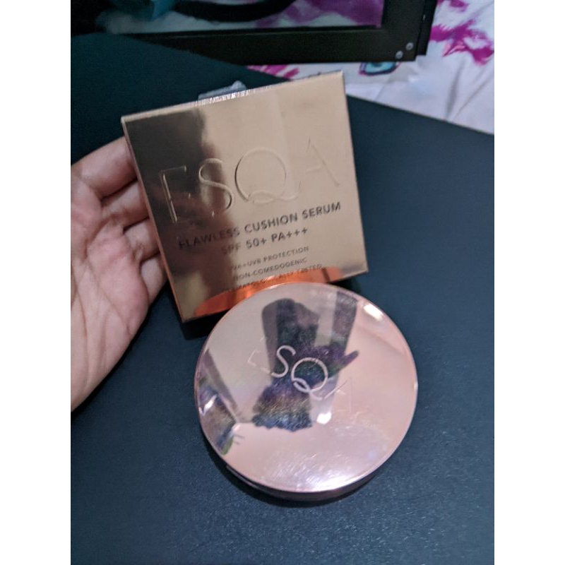 Jual CUSHION SERUM ESQA SHADE VANILLA | Shopee Indonesia