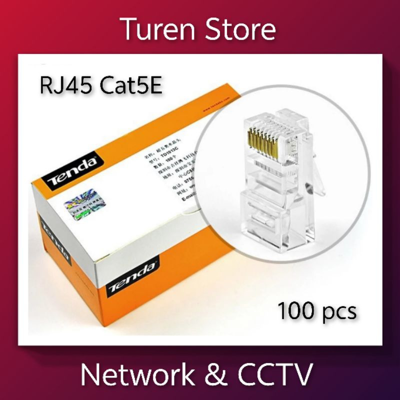 Jual Konektor RJ45 LAN. Connector RJ 45. SATUAN ECERAN | Shopee Indonesia
