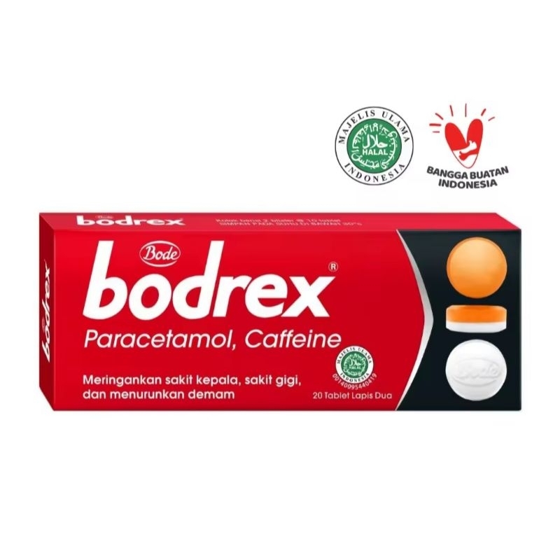 Jual BODREX OBAT SAKIT KEPALA (ISI 24TABLET) | Shopee Indonesia
