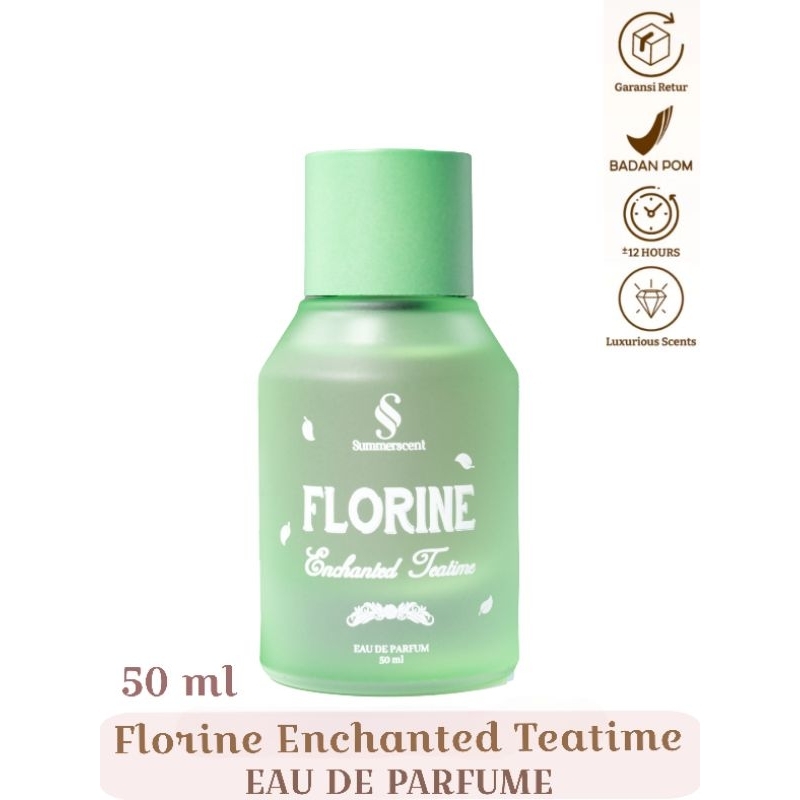 Jual Parfume EDP Florine Enchanted Teatime | Summerscent (50 ml ...