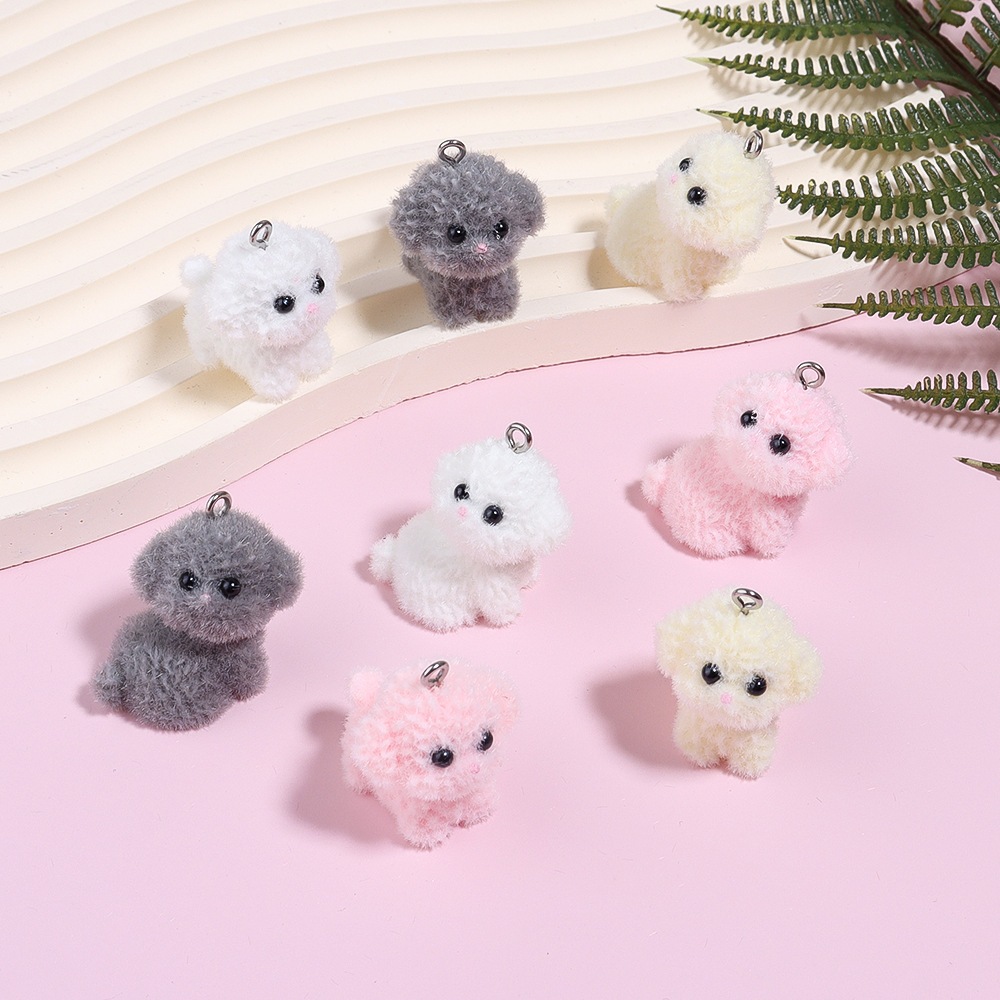 Jual 1 Pcs Charm Resin Beledu Beludru Velvet Premium - TOY POODLE ...