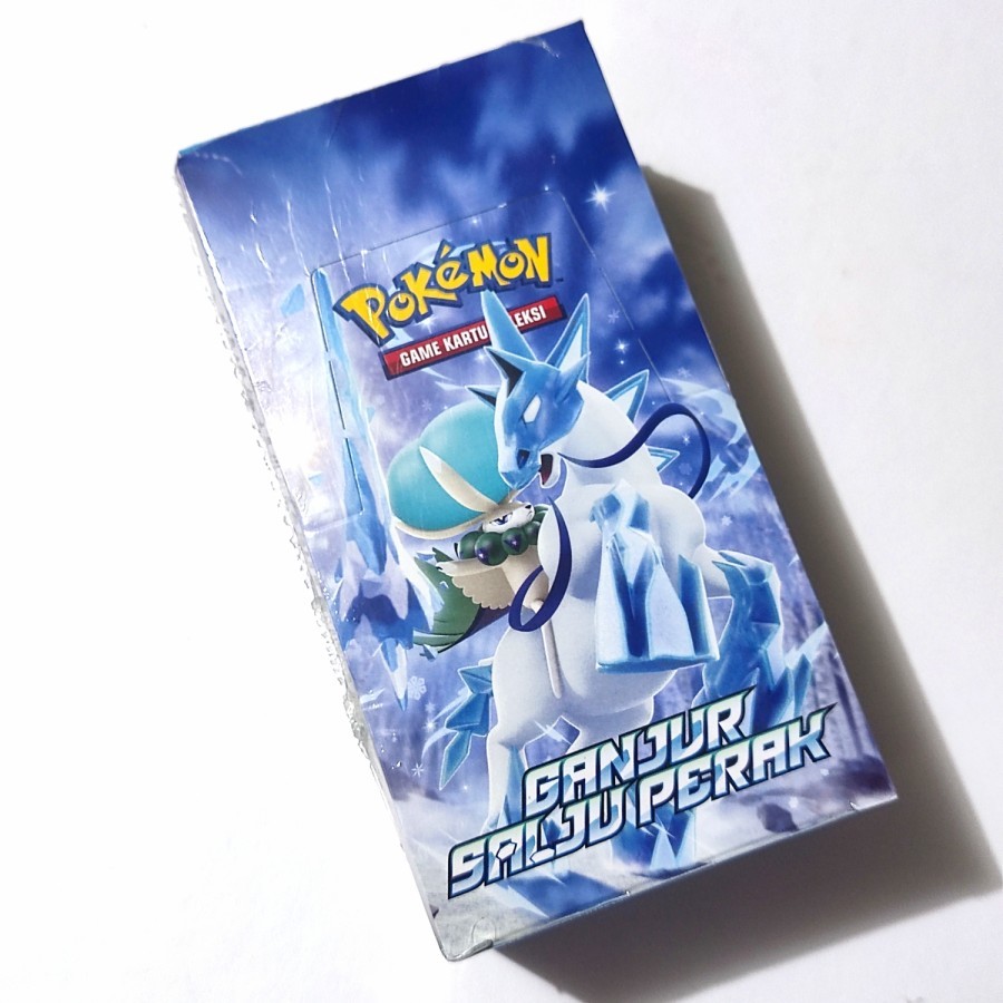 Jual Kartu Pokemon Ganjur Salju Perak S6H Booster Box 20 Pack Indonesia TCG Original Factory ...