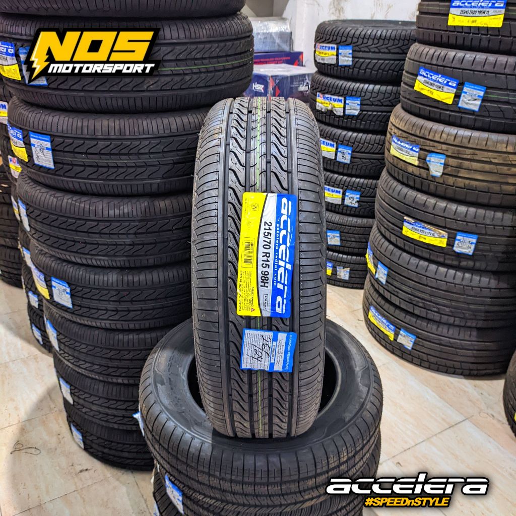 Jual BAN MOBIL R15 215 70 MERK ACCELERA TIPE ECO PLUSH RING 15 | BAN TUBLES | BERKUALITAS ...