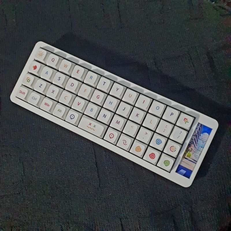 Jual Bino40 Ortho Mechanical Keyboard Hotswap custom midi macropad ...