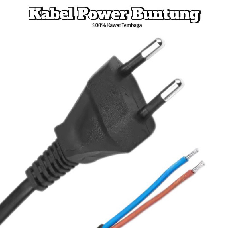 Jual Kabel Power / Kabel AC 220V / Kabel Buntung / Kabel Listrik ...