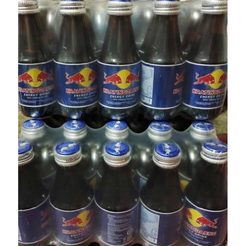 Jual KRATINGDAENG MINUMAN ENERGY DRINK BOTOL 150 ML isi 10 kratindeng ...