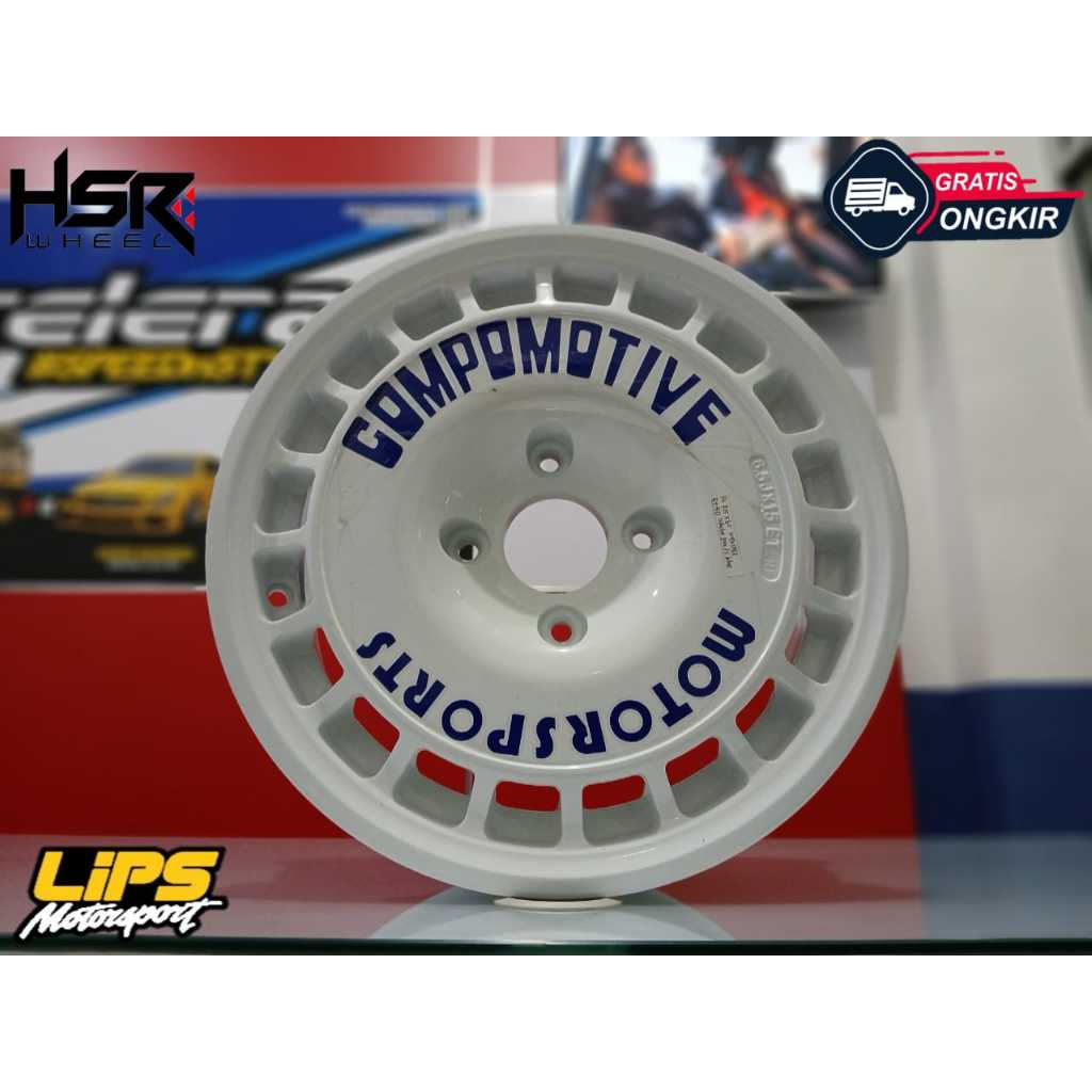 Jual Velg Compomotive Ring 15 Buat 4 X 114.3 Rally Lock Murah - Avanza ...
