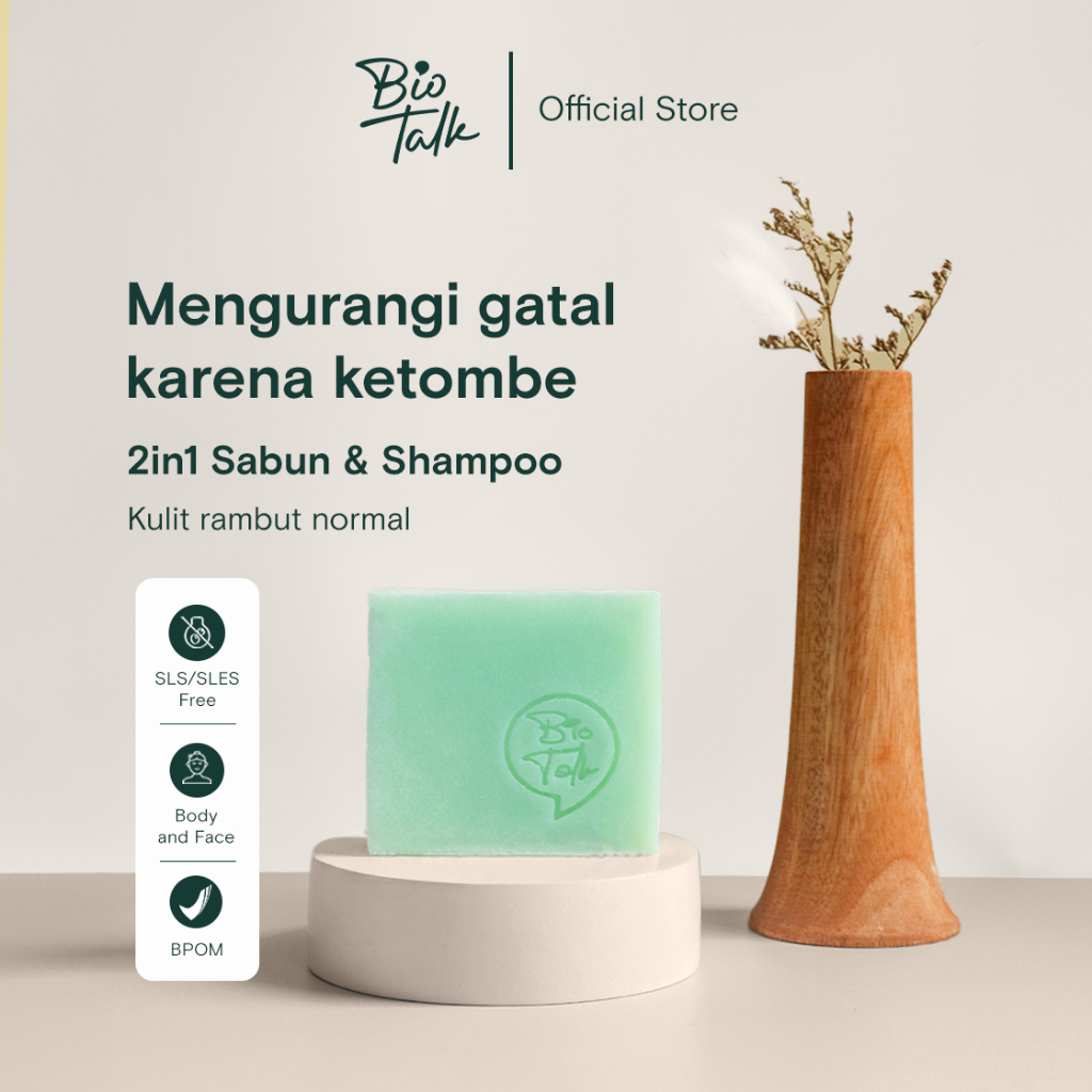 Jual BioTalk Sabun Shampoo Natural Herbal | Gentleman's Bar Shampoo ...