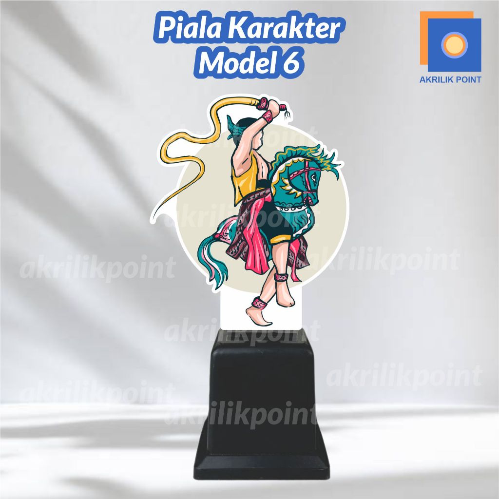 Jual PIALA KARAKTER LOMBA TARi JARANAN Model 6 | Tropi Akrilik Menari ...