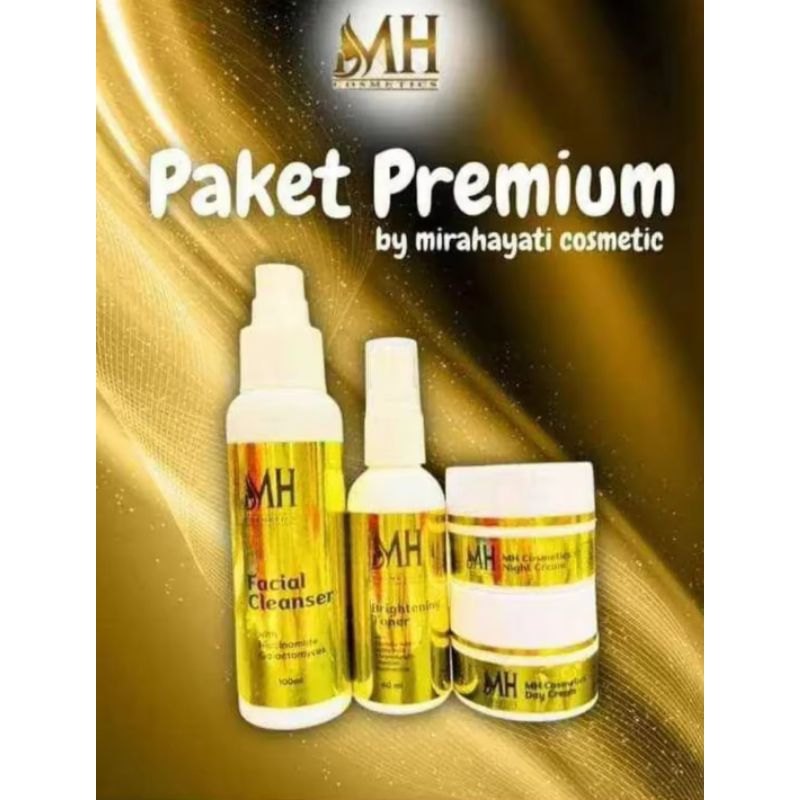 Jual Paket skincare whitening Basic Premium series Produk Terbaru (MH) Mira Hayati series ...