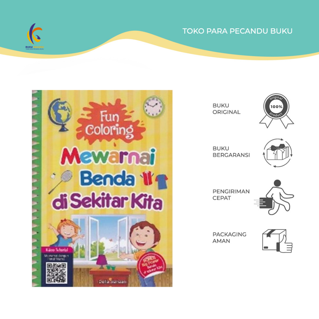 Jual Buku Anak - Buku Fun Coloring : Mewarnai Benda Di Sekitar Kita ...