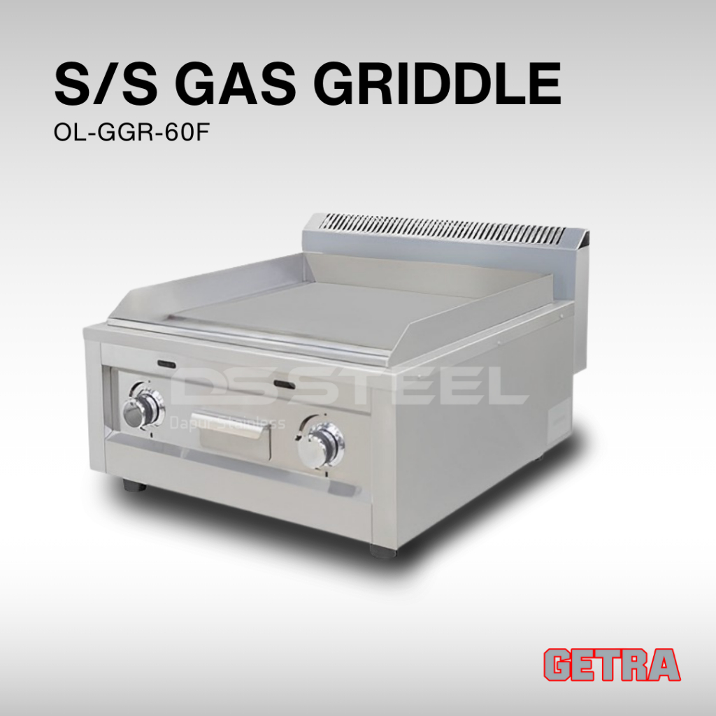 Jual GETRA Gas Griddle Full Flat OL-GGR-60F / Kompor Tepanyaki Getra OL ...