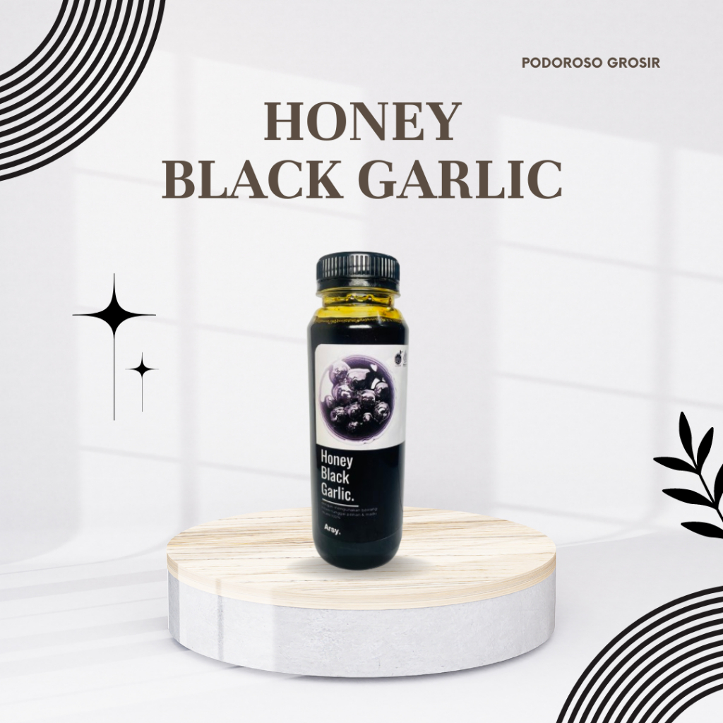 Jual Honey Black Garlic / Madu Bawang Hitam Tunggal Kemasan 350 Gram ...