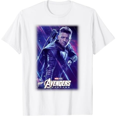 Jual Marvel Kaos distro Avengers Endgame Hawkeye Galactic Poster Kaos ...