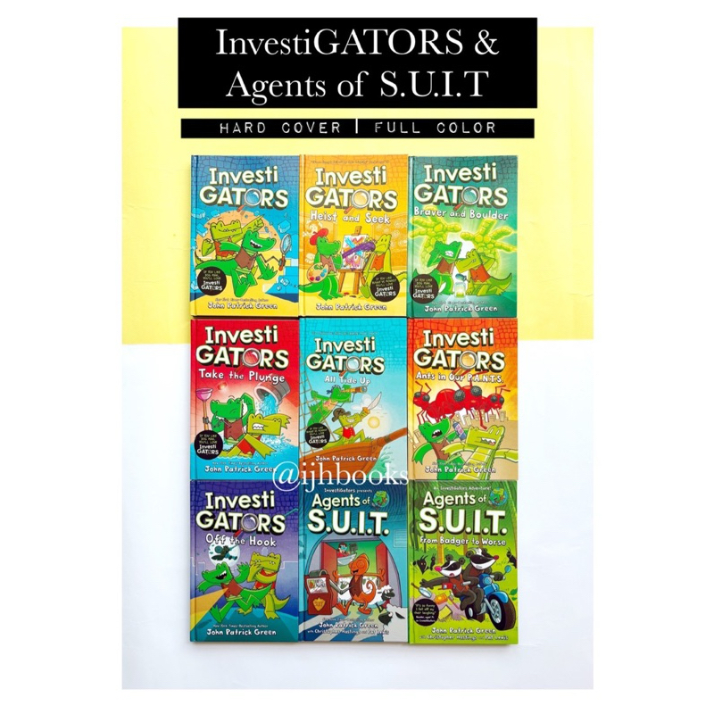 Jual buku InvestiGATORS dan agents of suits hard cover bahasa inggris ...