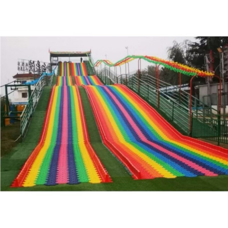 Jual PAPAN SELUNCUR PEROSOTAN PELANGI BAN RAINBOW SLIDE TAMAN BERMAIN ...