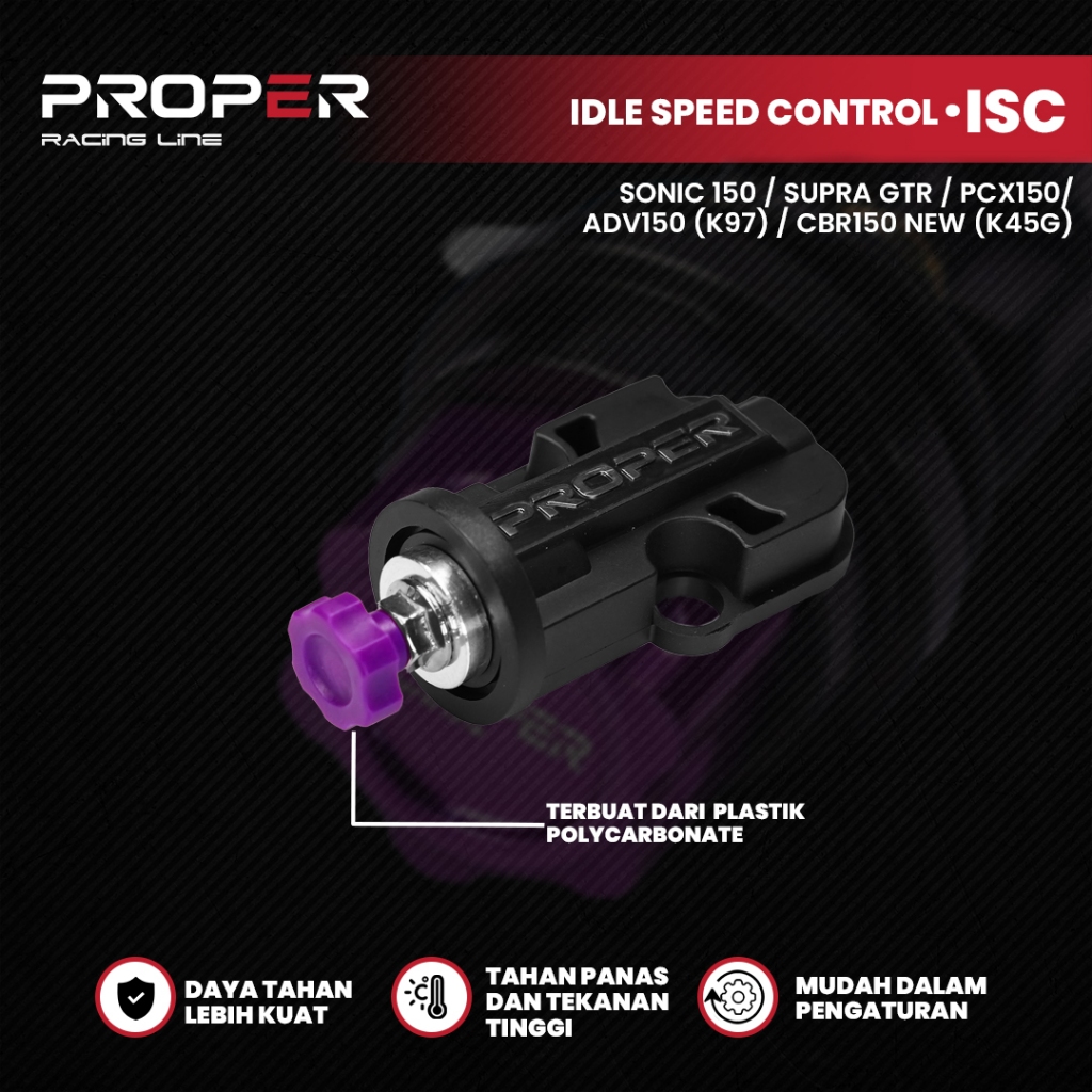 Jual Proper ISC IDLE Screw Sensor Control Setelan Langsam Manual Beat ...