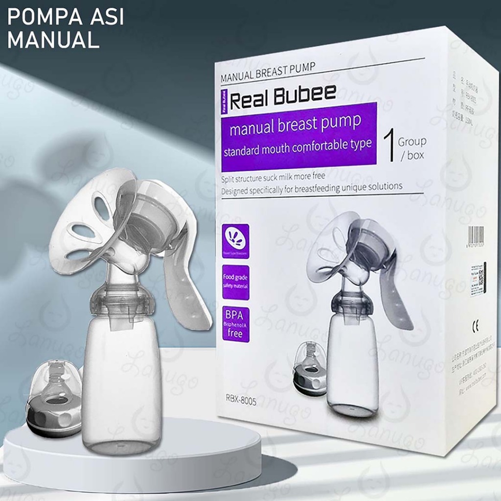 Jual Pompa Asi Real Bubee Original/ Breast Pump Manual Real Bubee ...