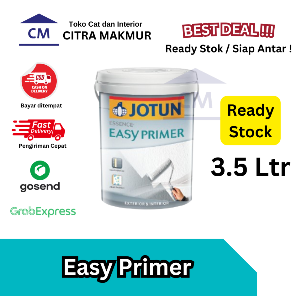 Jual Jotun Essence Easy Primer - 3.5 Ltr (Cat Primer interior Jotun ...