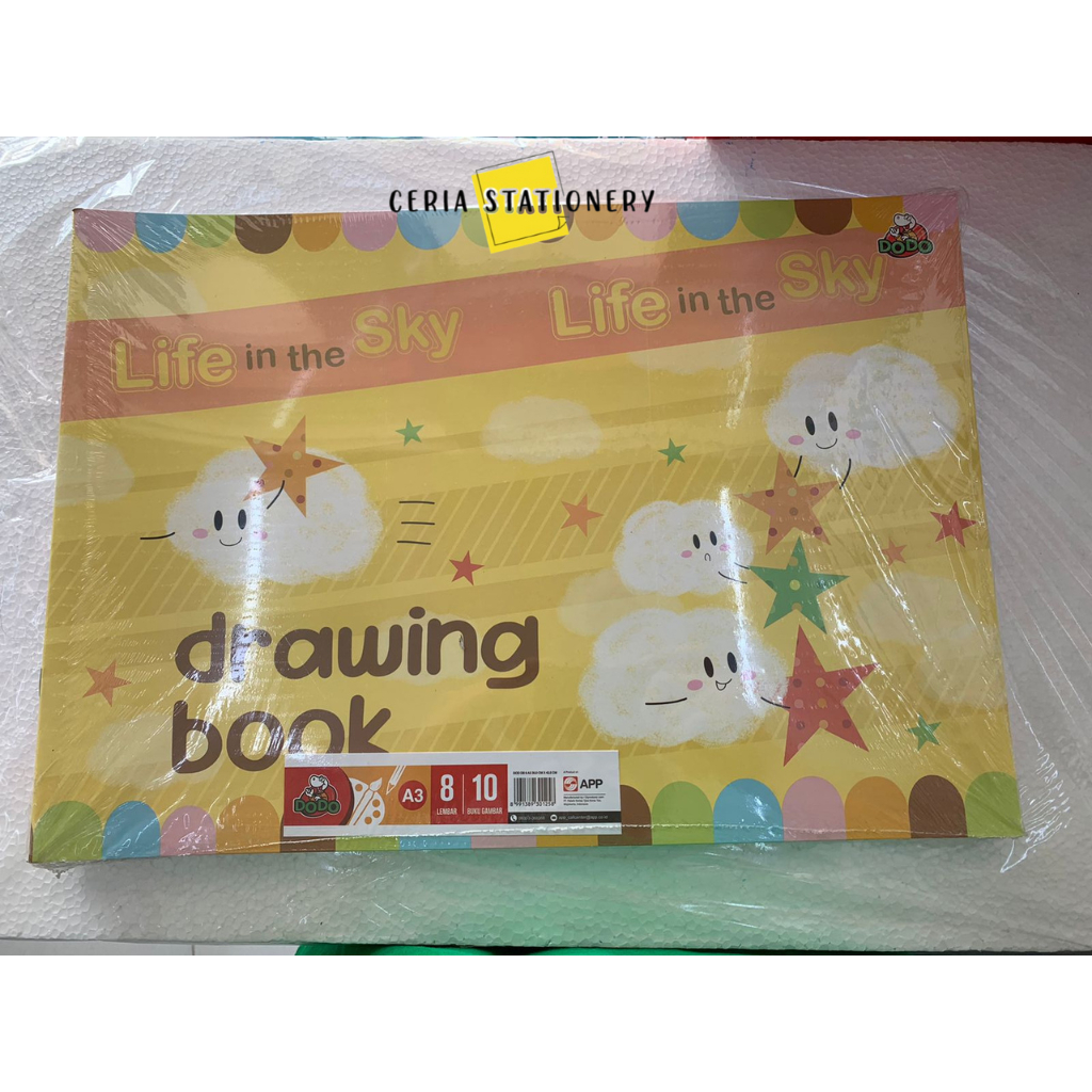 Jual Buku Gambar A3 Dodo 8 Lembar / Drawing Book | Shopee Indonesia