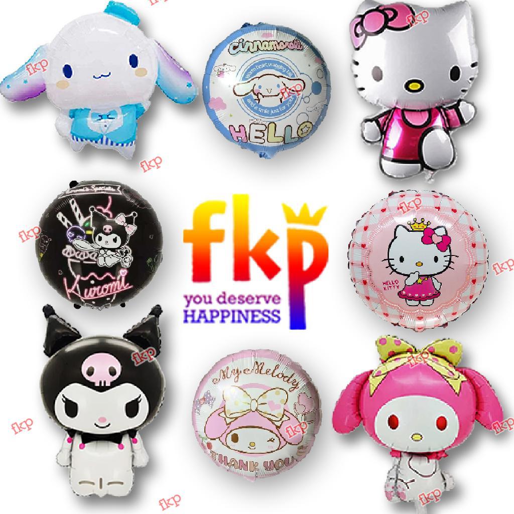 Jual Balon Foil Sanrio / Balon Kuromi / Balon Cinnamoroll / Balon Hello ...