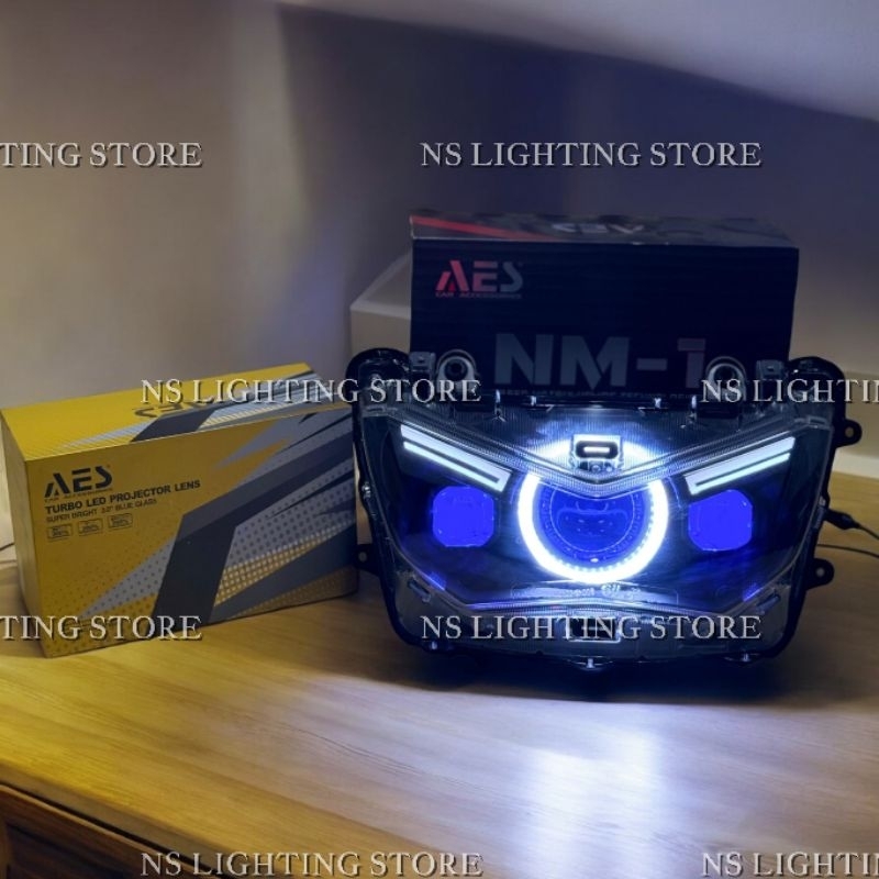 Jual PROJIE PROJECTOR BILED AES TURBO GEN 2 3 INCH NMAX NEW | Shopee ...