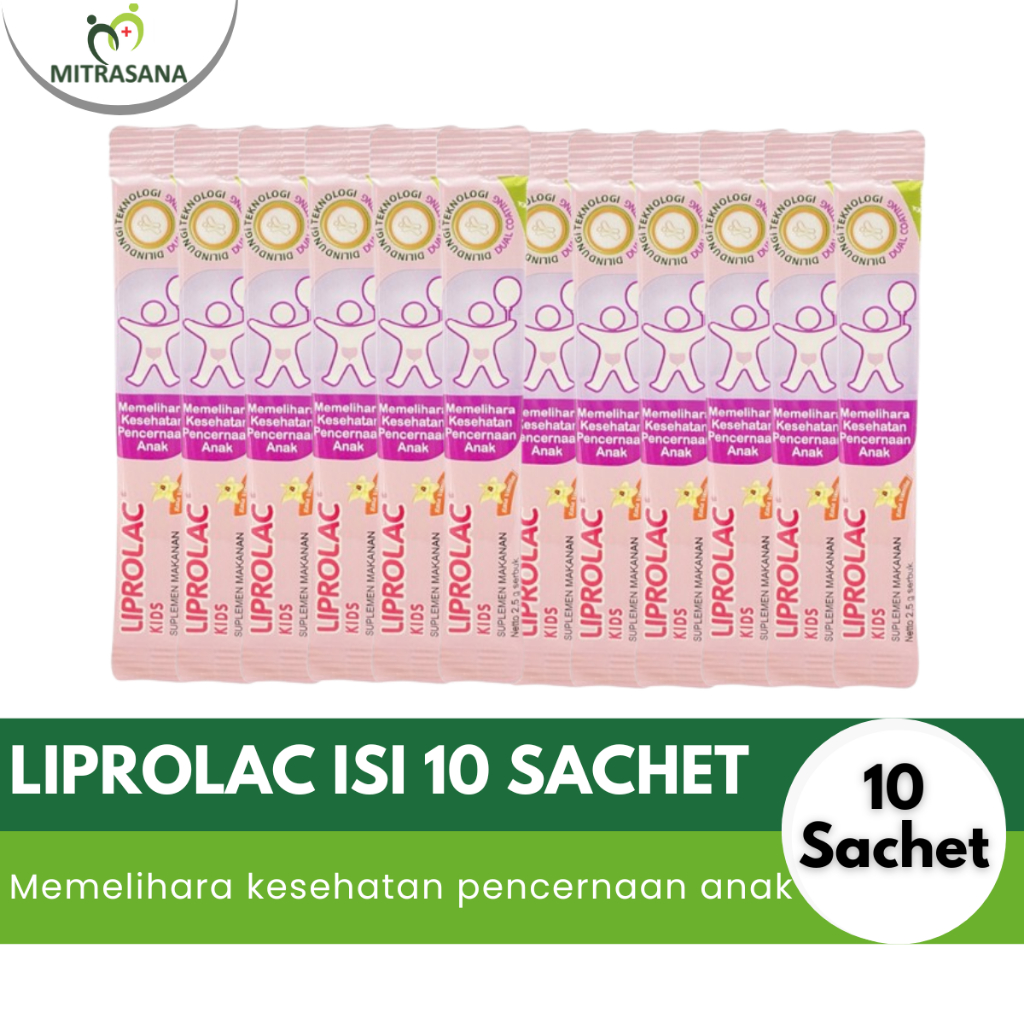 Jual Liprolac 10 Sachet - Suplemen Probiotik dan Prebiotik Anak ...