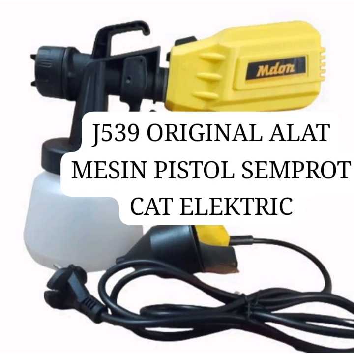 Jual J539 ORIGINAL ALAT MESIN PISTOL SEMPROT LISTRIK ELEKTRIC SPRAY GUN ...