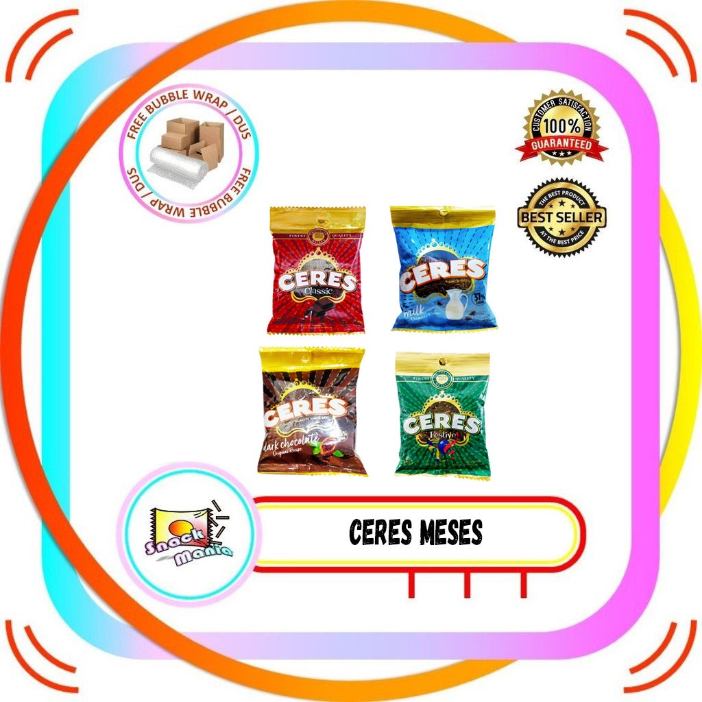 Jual Ceres Hagelslag Classic Milk Festive 80 gr Dark Chocolate 75 gr ...