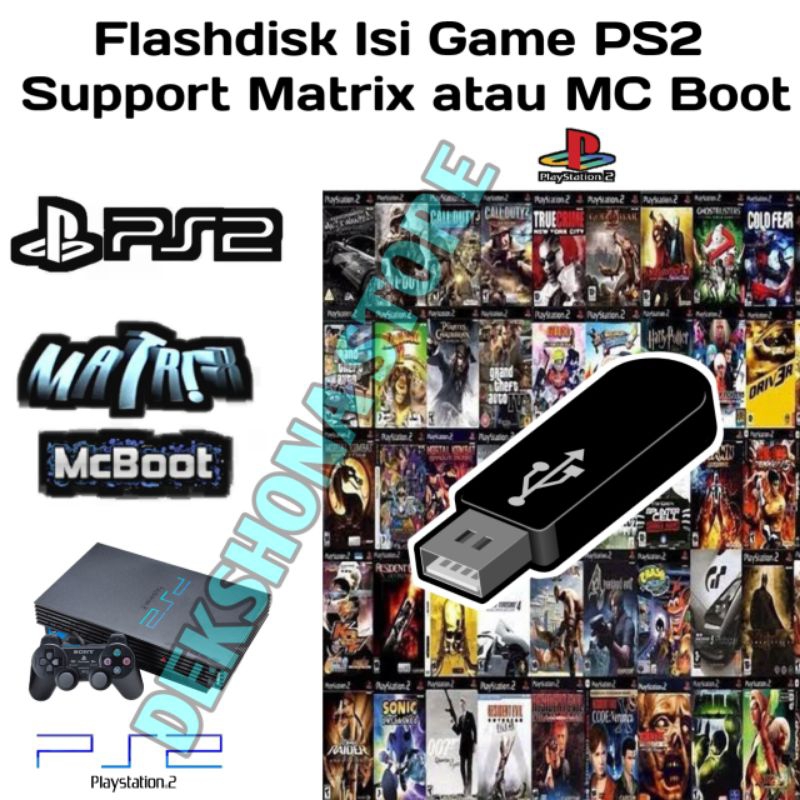 Jual Flashdisk Isi Game PS2 | Shopee Indonesia