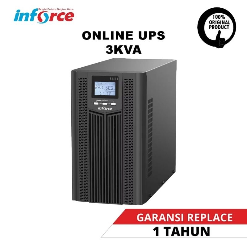 Jual Online UPS INFORCE 3KVA 2700watt 3000VA Garansi 1 tahun Semarang | Shopee Indonesia