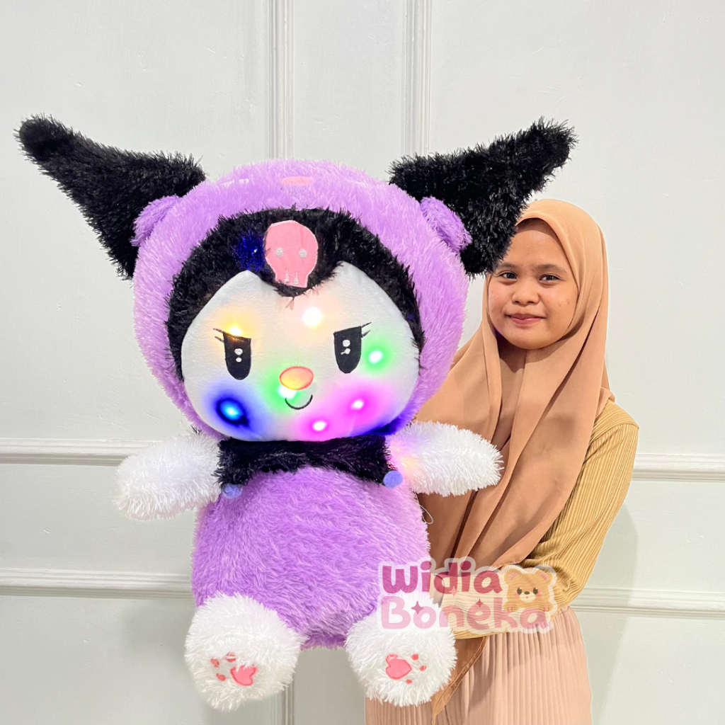 Jual BONEKA KUROMI SANRIO JUMBO LED 60CM | Shopee Indonesia