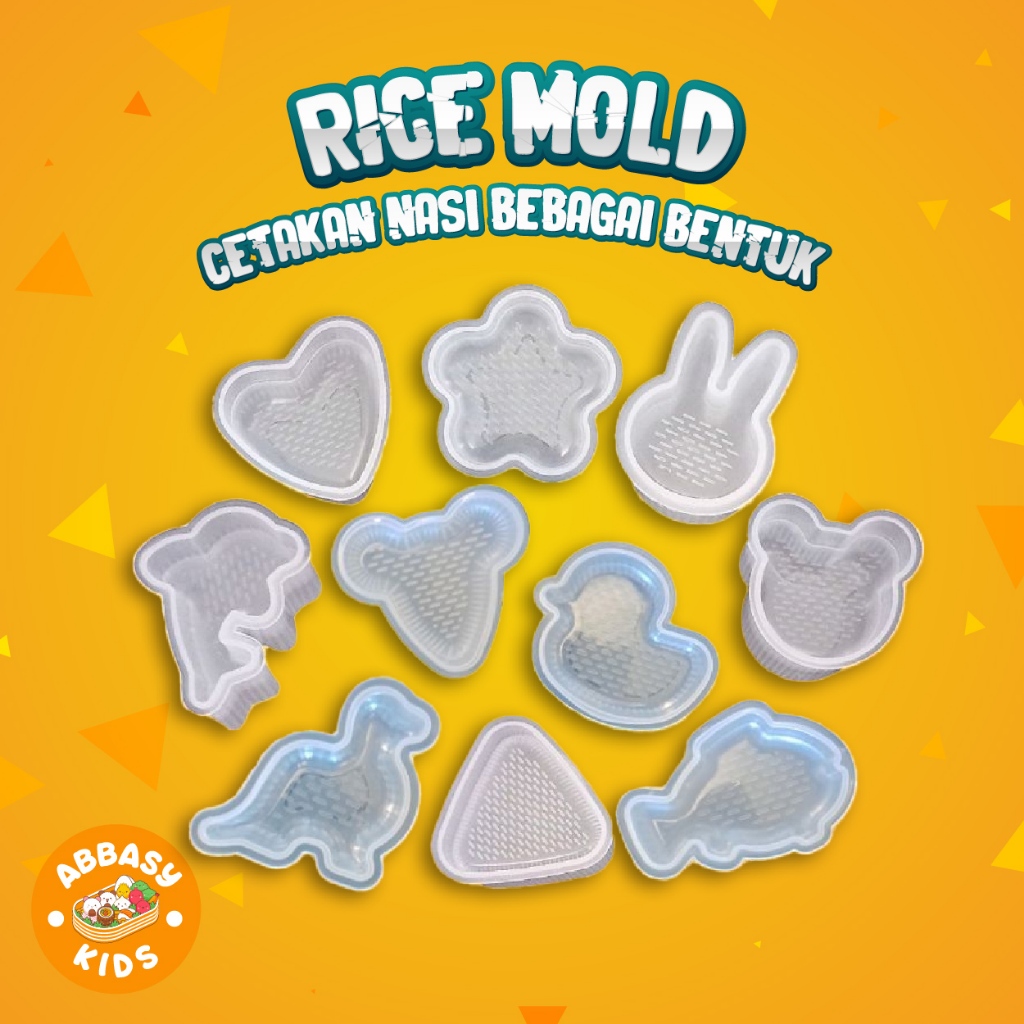 Jual RICE MOLD | CETAKAN NASI BENTO BERBAGAI BENTUK | Shopee Indonesia