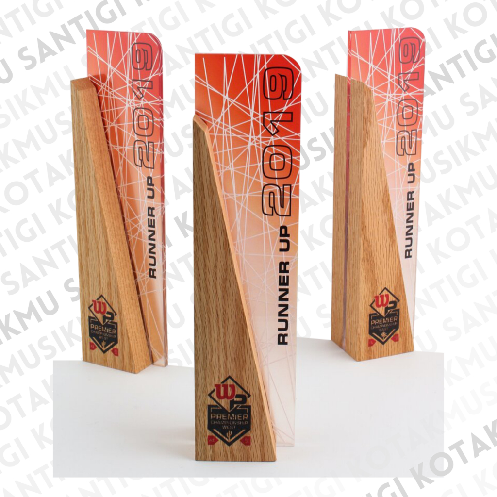 Jual Trophy Kayu Custom (Tipe-13) | Piala Kayu Custom | Plakat Kayu ...