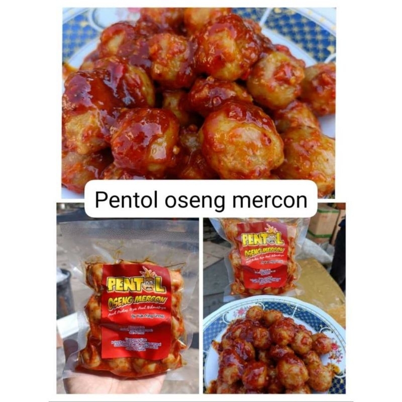 Jual PENTOL OSENG MERCON ISI 20 BY YUK NING | Shopee Indonesia