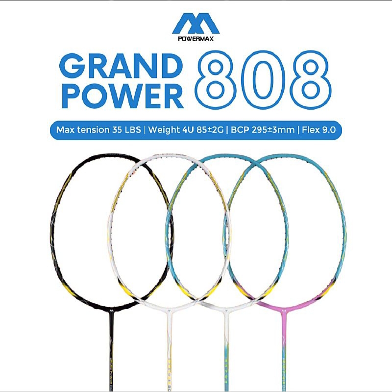 Jual Raket power max grandpower 808 | Shopee Indonesia