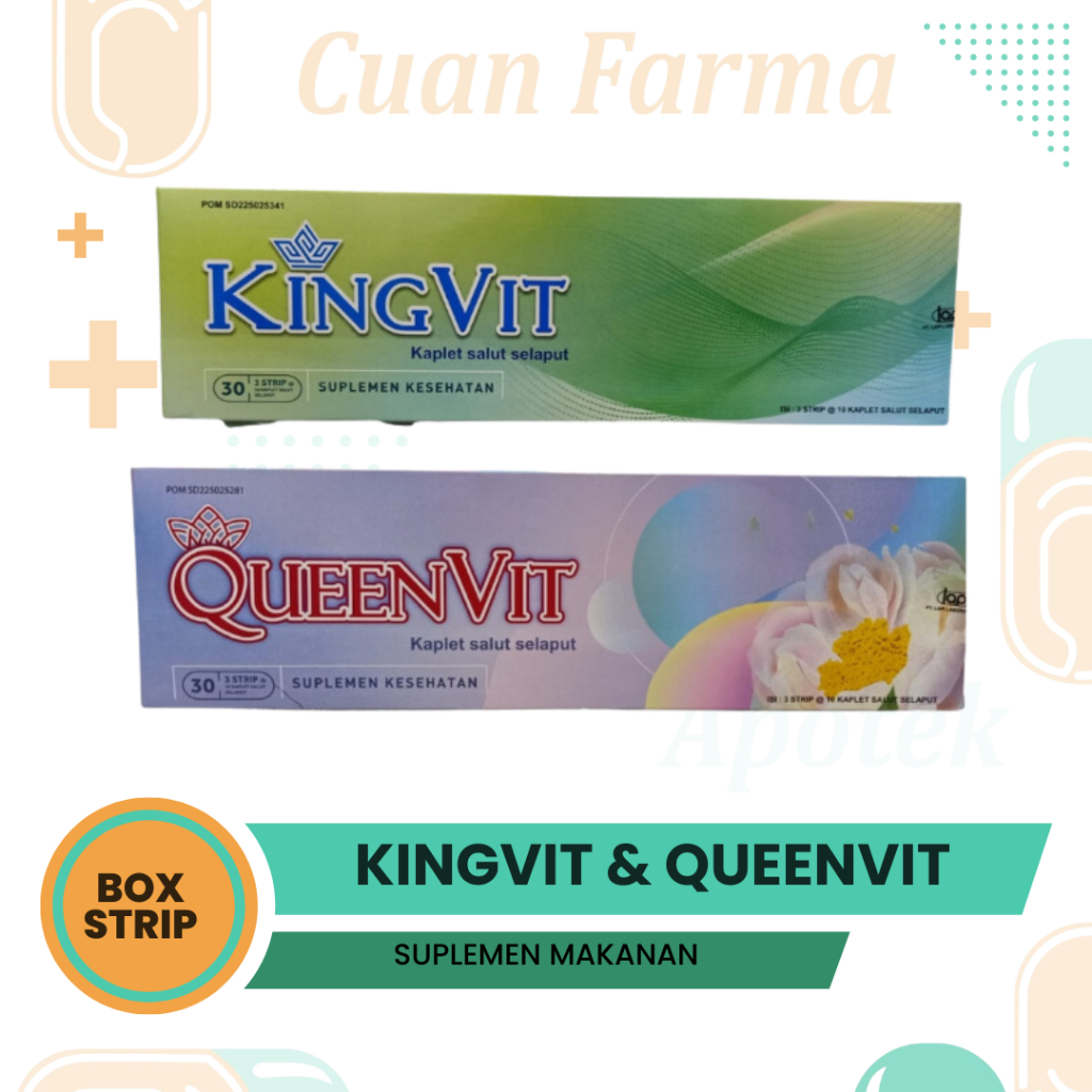 Jual Paket Kingvit box/strip & Queenvit box/strip | Shopee Indonesia