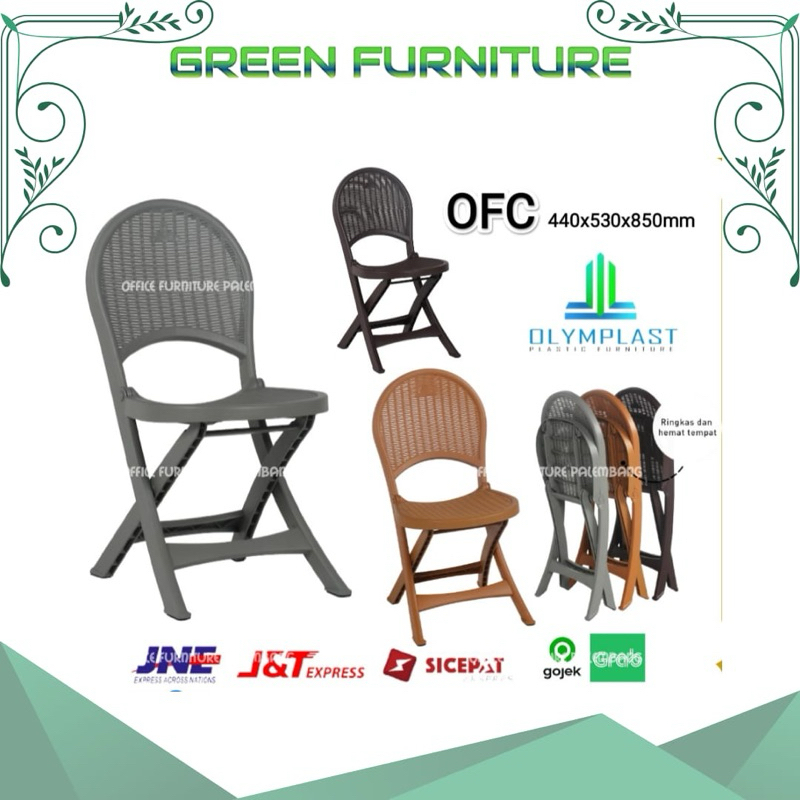 Jual (gojek) Kursi Plastik OLYMPLAST OFC kursi tenda kursi makan ...