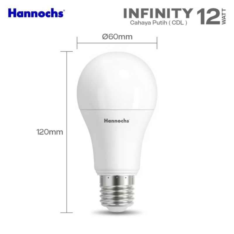 Jual Led Hannochs Infinity 3w 5w 8w 10w 12w 15w - Lampu Hannochs Led ...