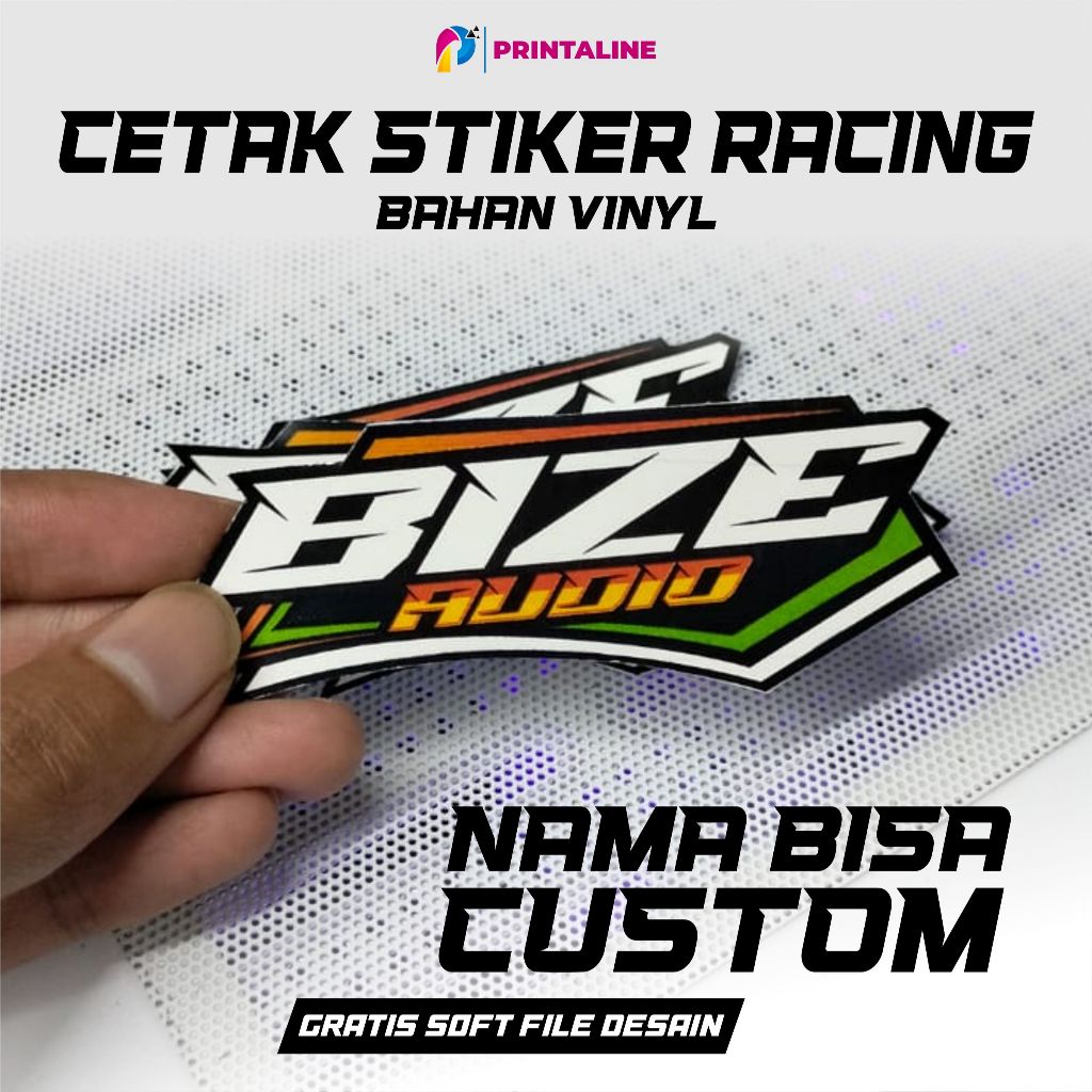 Jual STIKER NAMA RACING NAMA KOMUNITAS STIKER NAMA BENGKEL CUSTOM ...