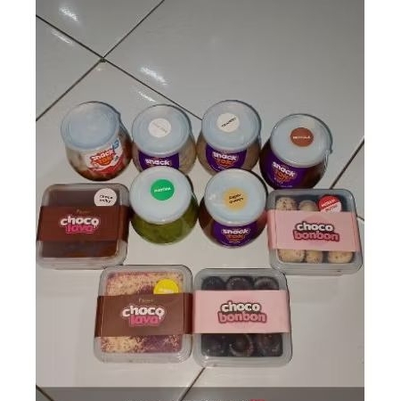 Jual Snacktok Full Cookies Choco Lava Choco Bon Bon by Bittersweet by ...